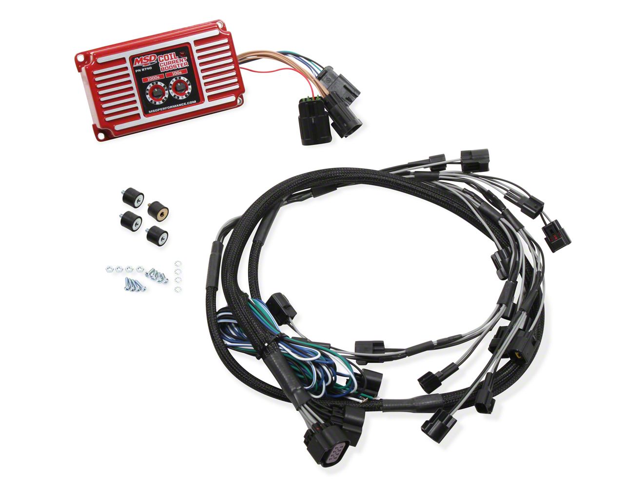 MSD F-350 Super Duty Ignition Control Module; Built-In Two-Step Rev ...
