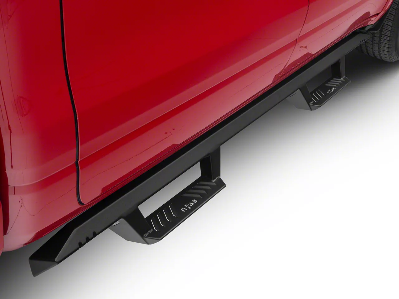 N-Fab RAM 1500 EpYx Cab Length Nerf Side Step Bars; Textured Black ...