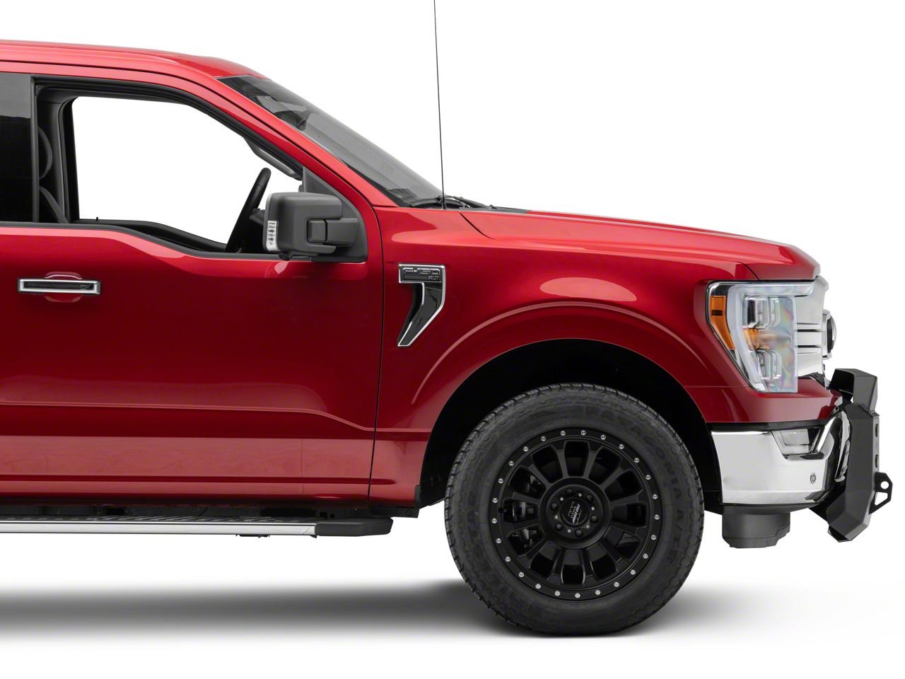 N-Fab F-150 HVM Bull Bar; Textured Black F22BB01-TX (21-25 F-150 ...