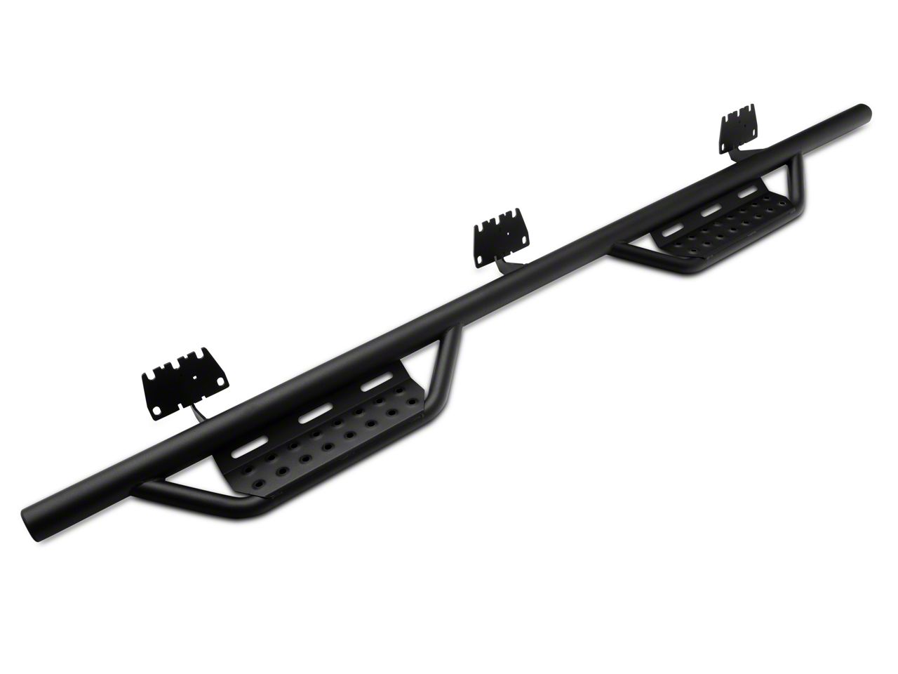 N-Fab RAM 1500 Cab Length RS Nerf Side Step Bars; Textured Black ...