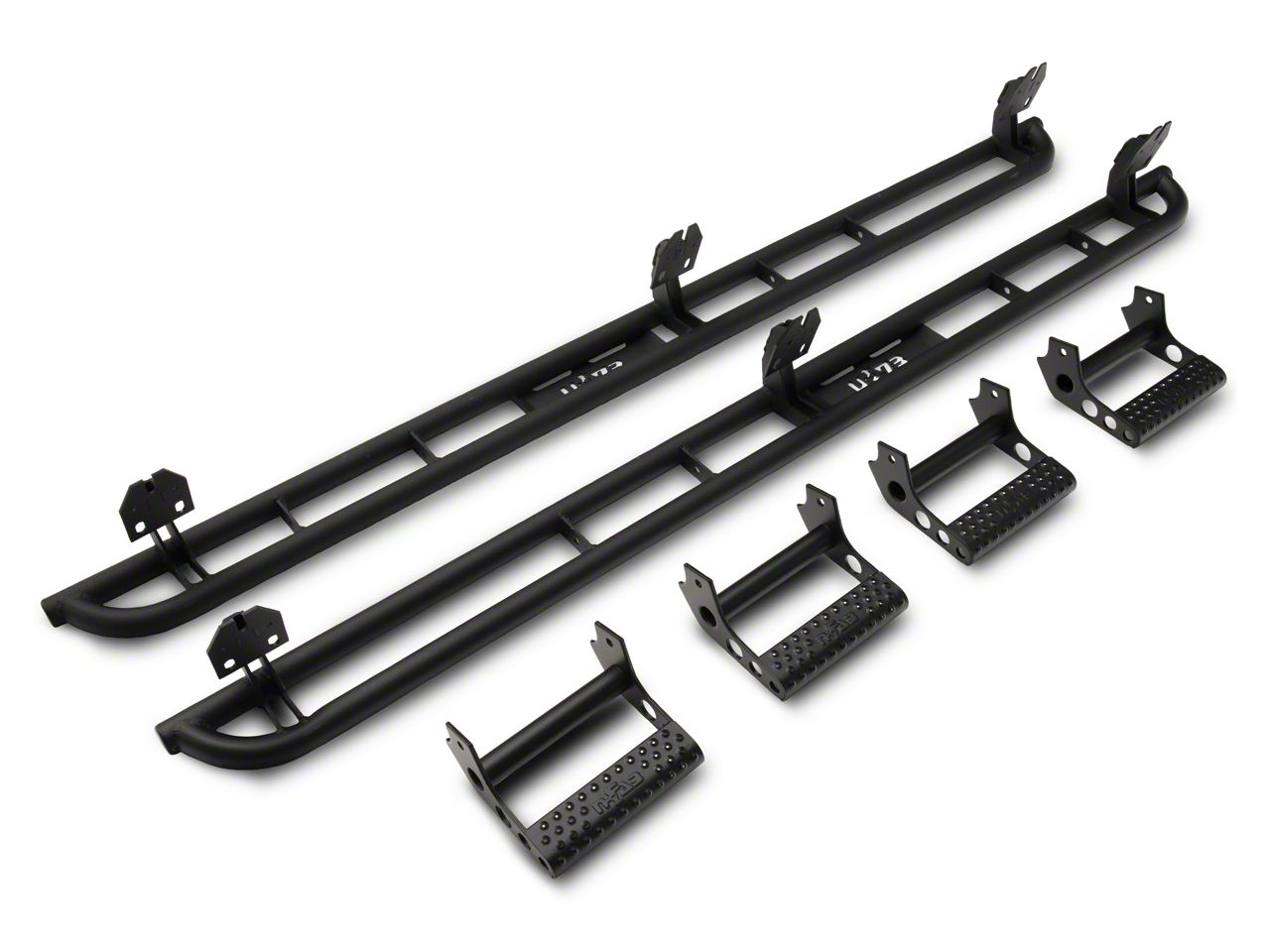 N-Fab RAM 2500 Cab Length RKR Side Rails with Detachable Steps ...