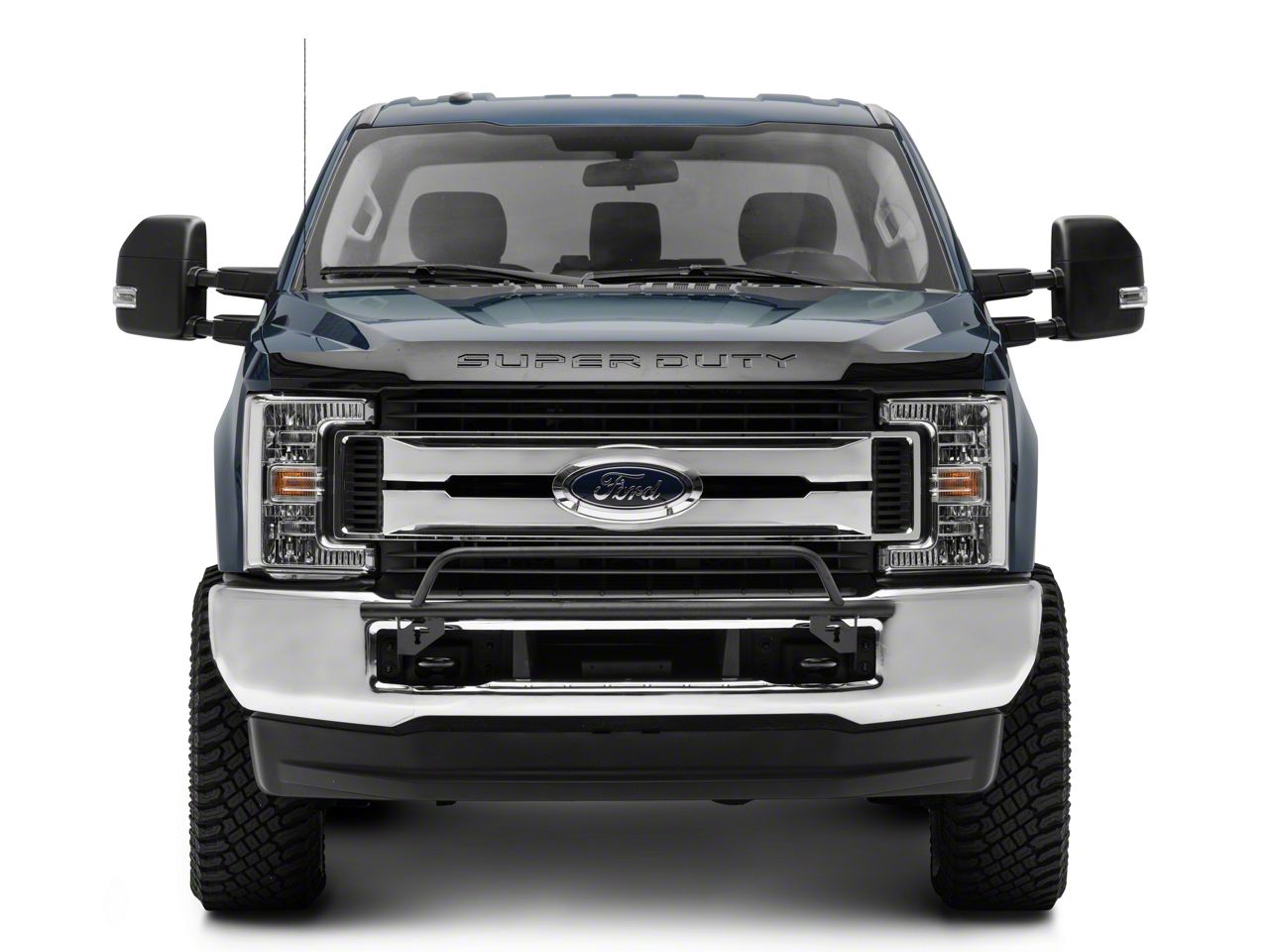 N-Fab F-250 Super Duty Front Light Mount Bar with Multi-Mount; Textured ...