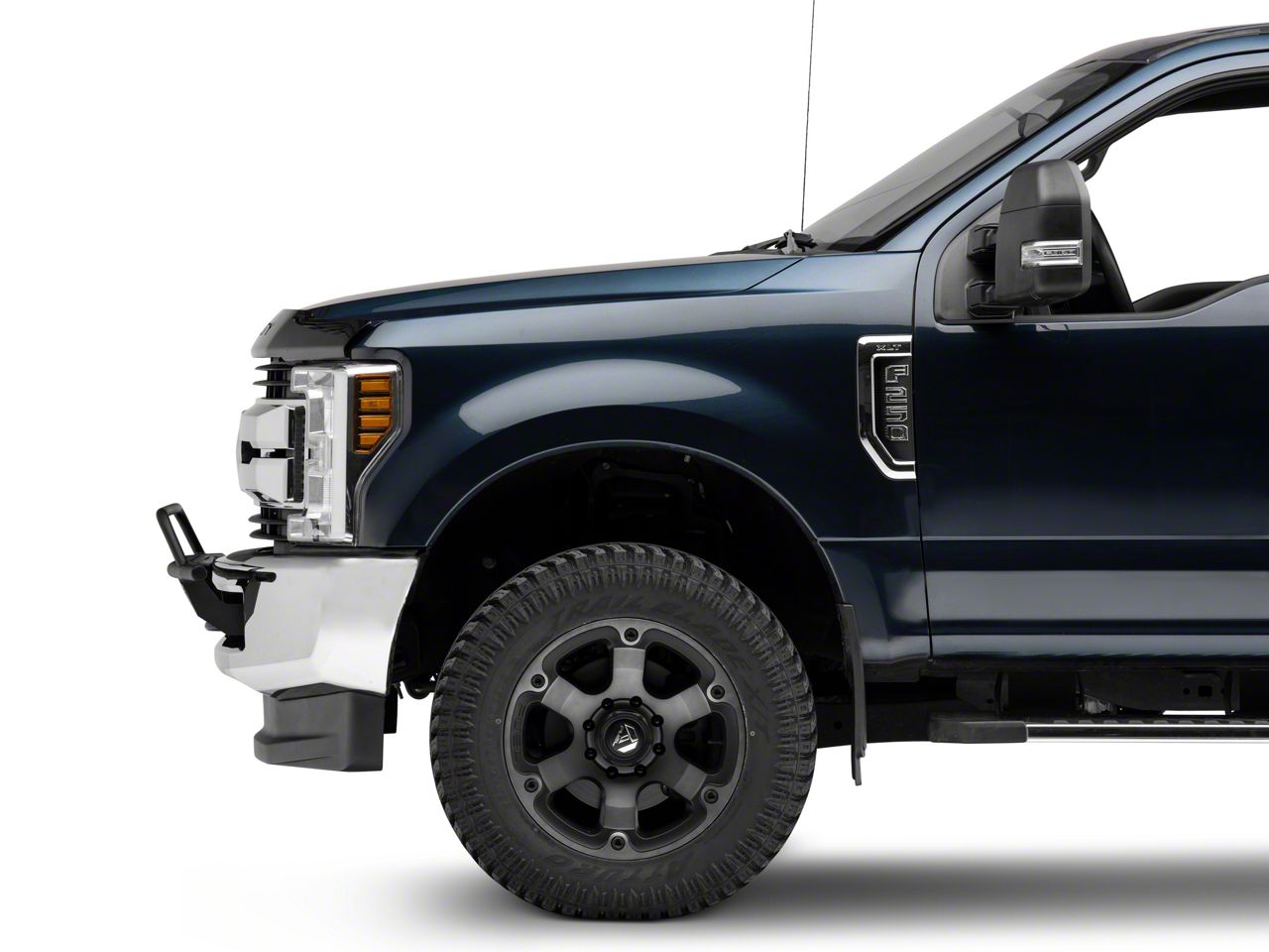 N-Fab F-250 Super Duty Front Light Mount Bar with Multi-Mount; Textured ...