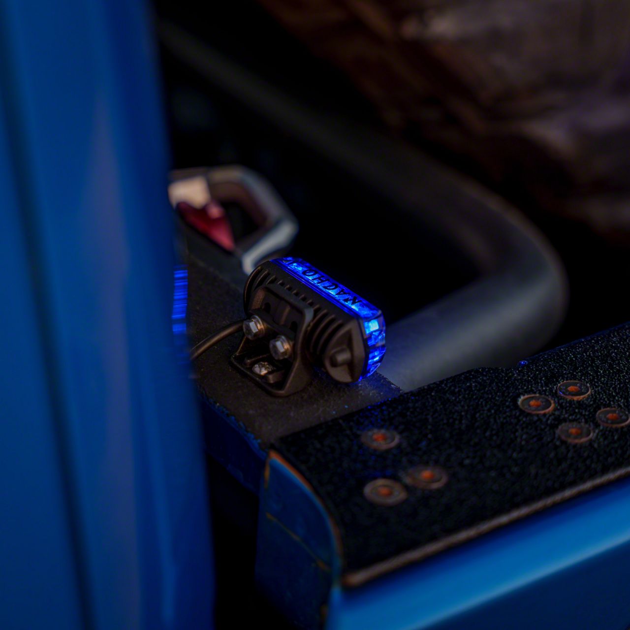 Nacho Offroad Technology Silverado 1500 NANO Blue LED Lights; Scene ...