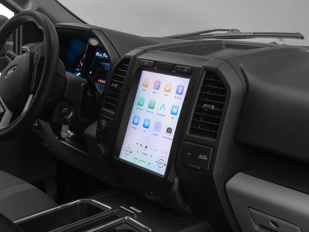 Navos F-150 LITE Series 12.10-Inch T-Style Radio LT-FDPU12-1RR-4C (15 ...