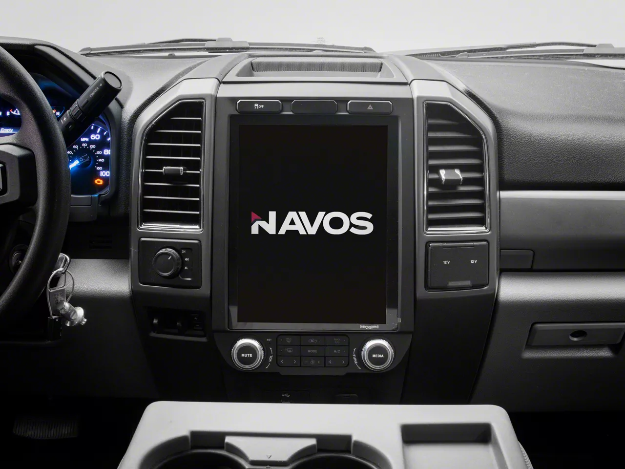 Navos F-250 Super Duty Gen 5 12.10-Inch T-Style Radio TS-FDPU12-1AK-5S (17-22 F-250 Super Duty ...