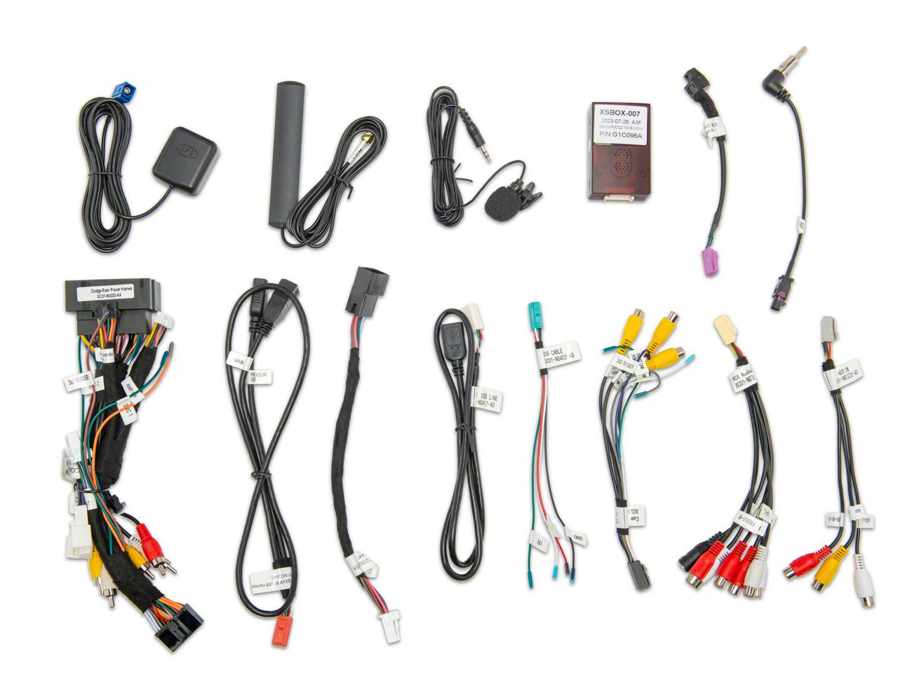 Navos RAM 1500 Gen 5 10.40-Inch T-Style Radio with Factory Mirror Back ...