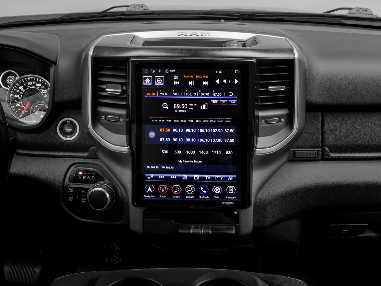 Navos RAM 1500 Gen 5 12.10-Inch T-Style Radio TS-DGPU12-1RR-5S (19-24 RAM 1500) - Free Shipping