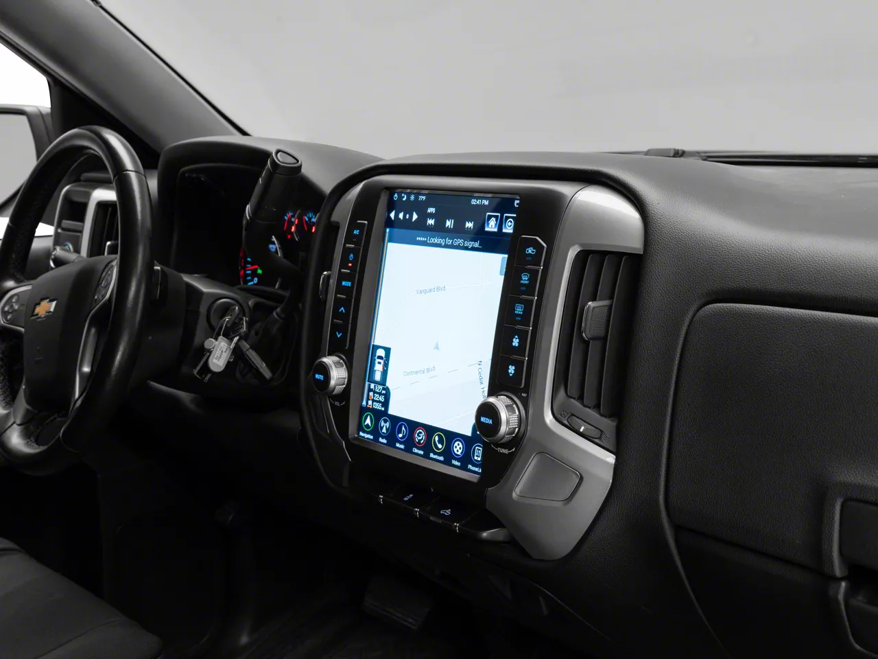 Navos Silverado 1500 Full Screen OE-Style Radio Upgrade with Navigation ...