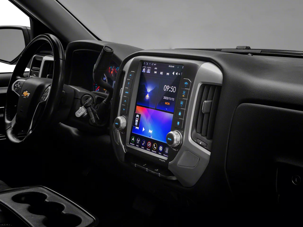 Navos Silverado 1500 Gen 5 12.10-Inch T-Style Radio with Bose Adapter ...