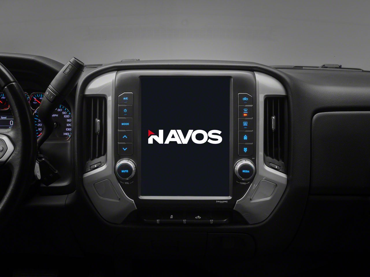 Navos Silverado 1500 Gen 5 12.10-Inch T-Style Radio with Bose Adapter ...