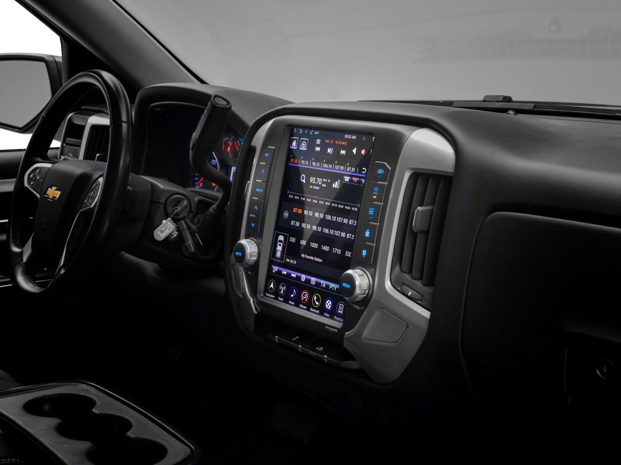 Navos Silverado 1500 Gen 5 12.10-Inch T-Style Radio TS-GMPU12-1RR-5S ...