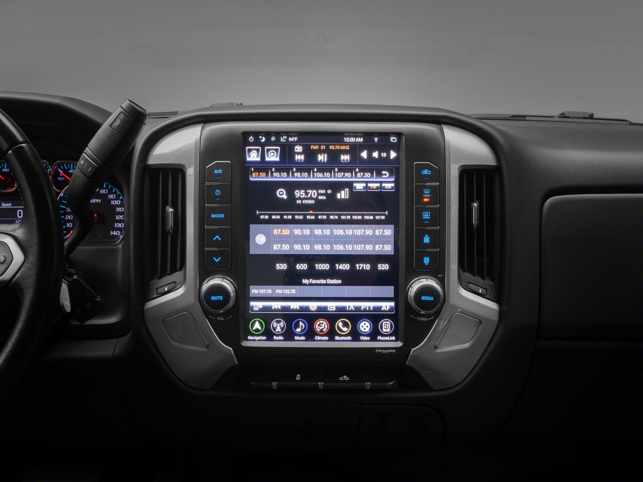 Navos Silverado 1500 Gen 5 12.10-Inch T-Style Radio TS-GMPU12-1RR-5S (14-18 Silverado 1500 ...