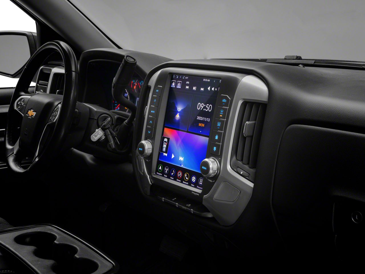 Navos Silverado 2500 Gen 5 12.10-Inch T-Style Radio TS-GMPU12-1RR-5S ...