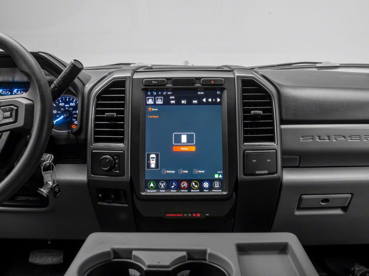 Navos F-250 Super Duty Full Screen OE-Style Radio Upgrade with ...