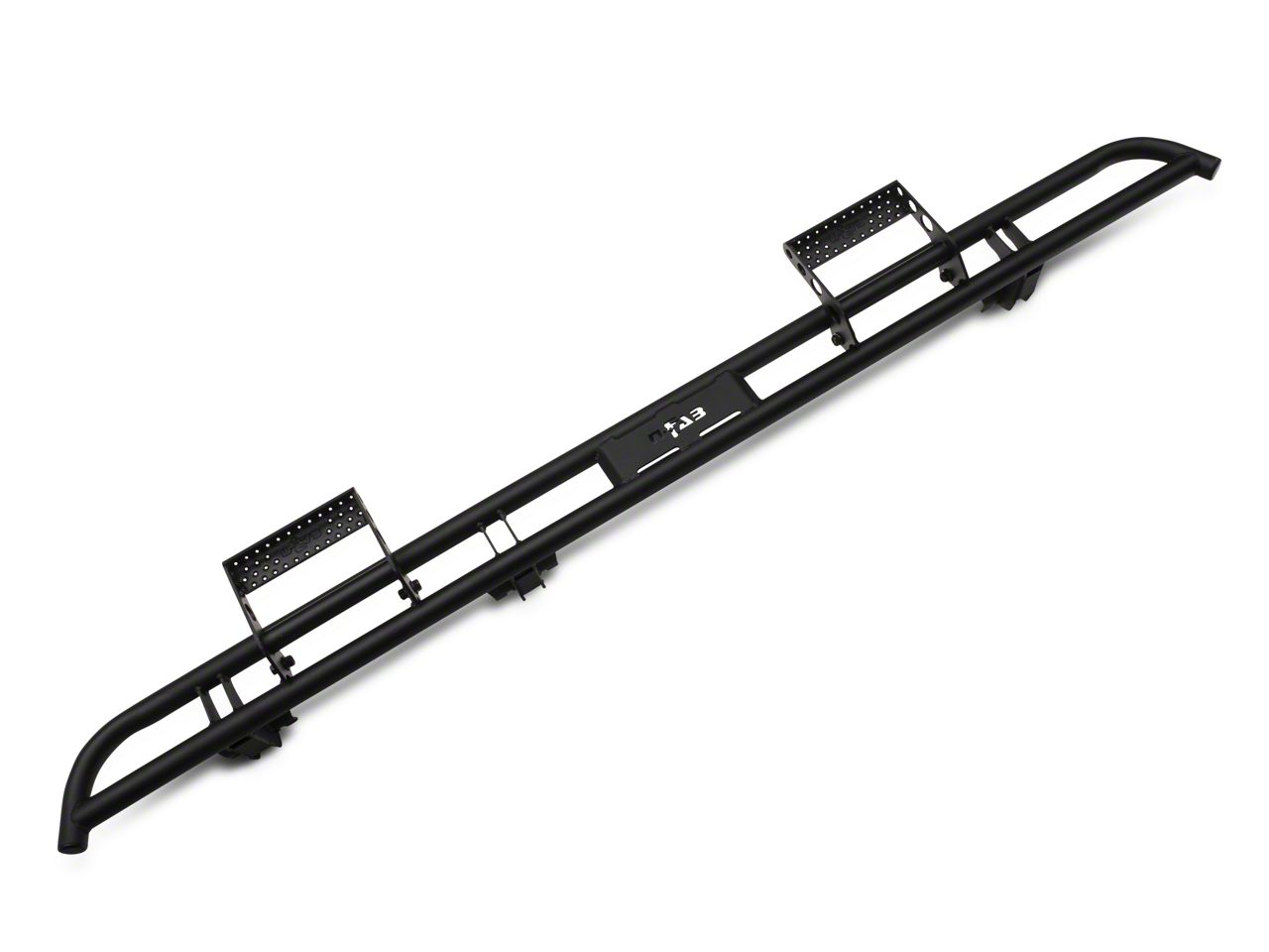 N-Fab F-150 Cab Length RKR Side Rails with Detachable Steps; Textured ...