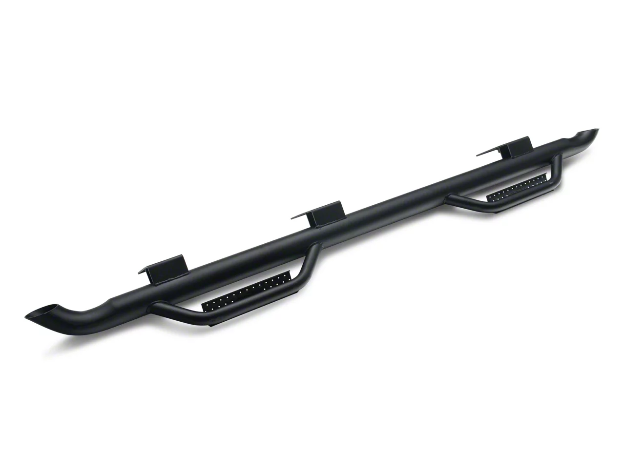 N-Fab RAM Cab Length Nerf Side Step Bars - Textured Black R101721 (02 ...