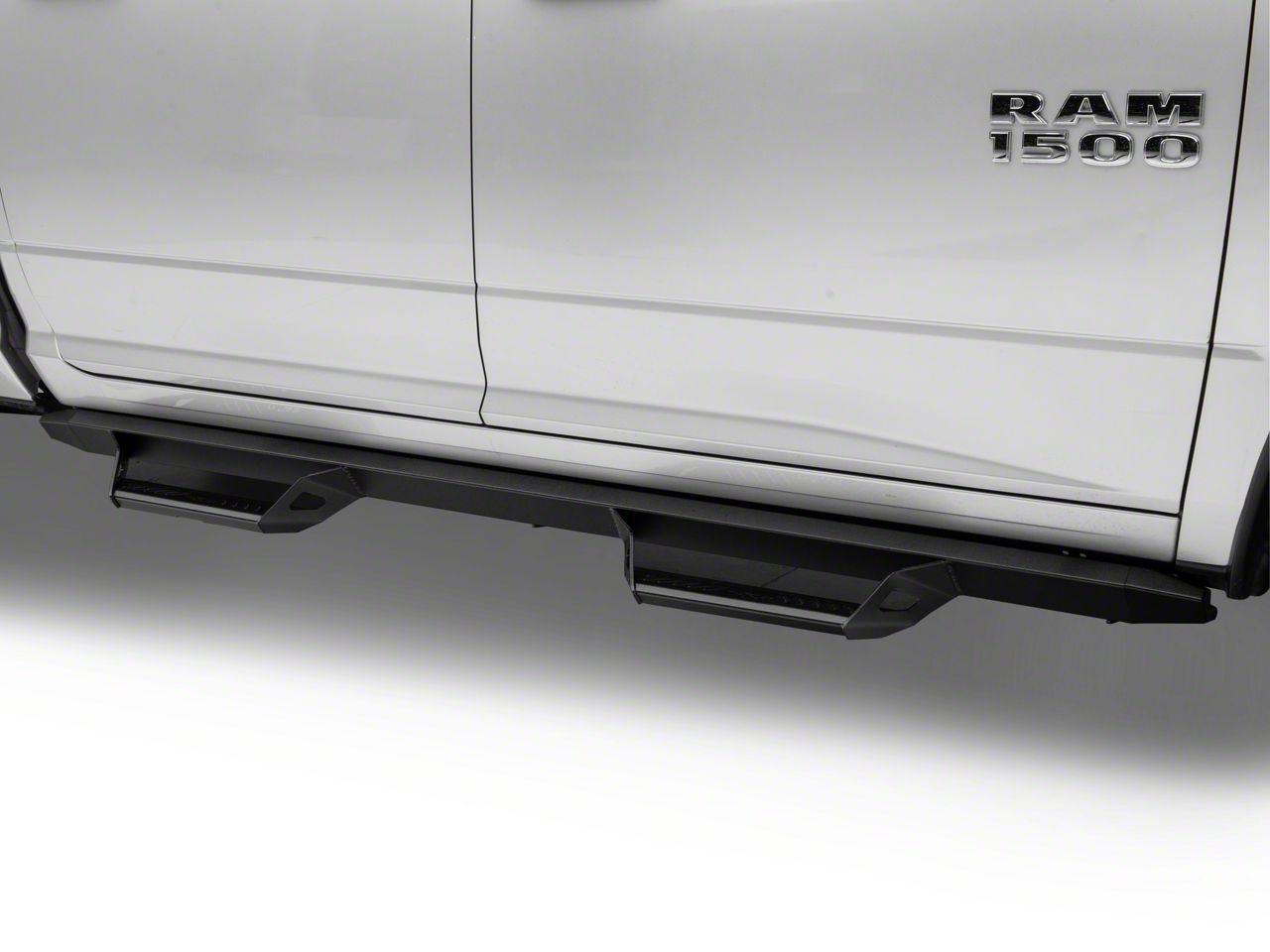 N-Fab RAM Predator Pro Nerf Side Step Bars - Textured Black R107357 (09 ...