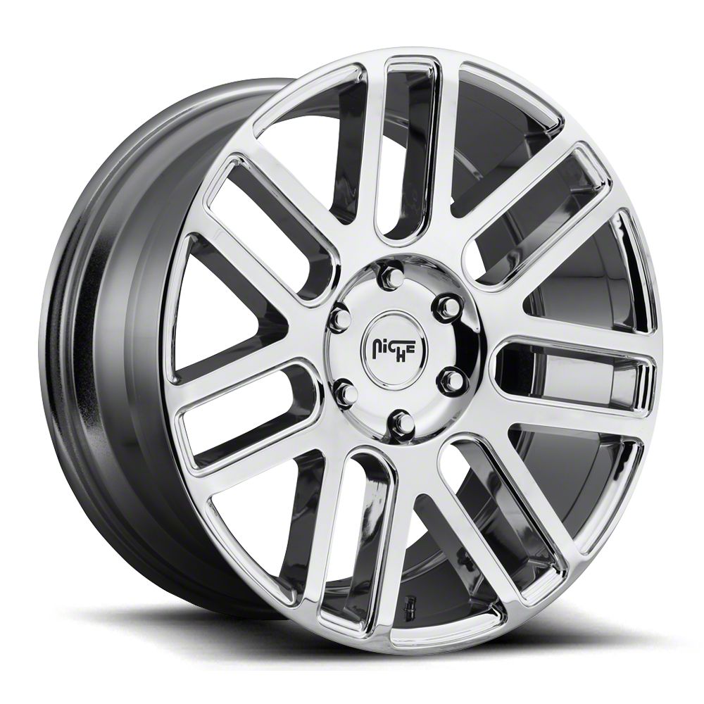 Niche F-150 Elan Chrome 6-Lug Wheel; 22x9.5; 30mm Offset M098229589+30 ...