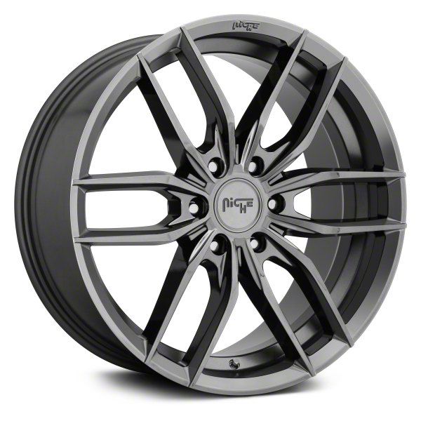 Niche Yukon Vosso Matte Anthracite 6-Lug Wheel; 22x9.5; 30mm Offset ...