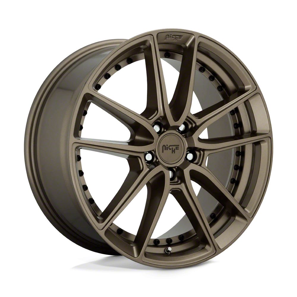 Niche Dakota DFS Matte Bronze 5-Lug Wheel; 17x8; 40mm Offset M222178065 ...
