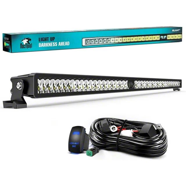 F-350 Super Duty 42-Inch 5D Pro Night Vision Dual Row 39-LED Light Bar ...