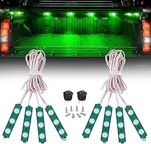 Nilight Ranger 24-LED Rock Lights; Green TR-117-H (Universal; Some ...