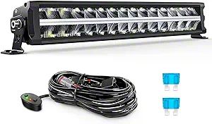 Silverado 2500 16-Inch LED Light Bar with DRL; Anti-Glare Flood/Spot ...