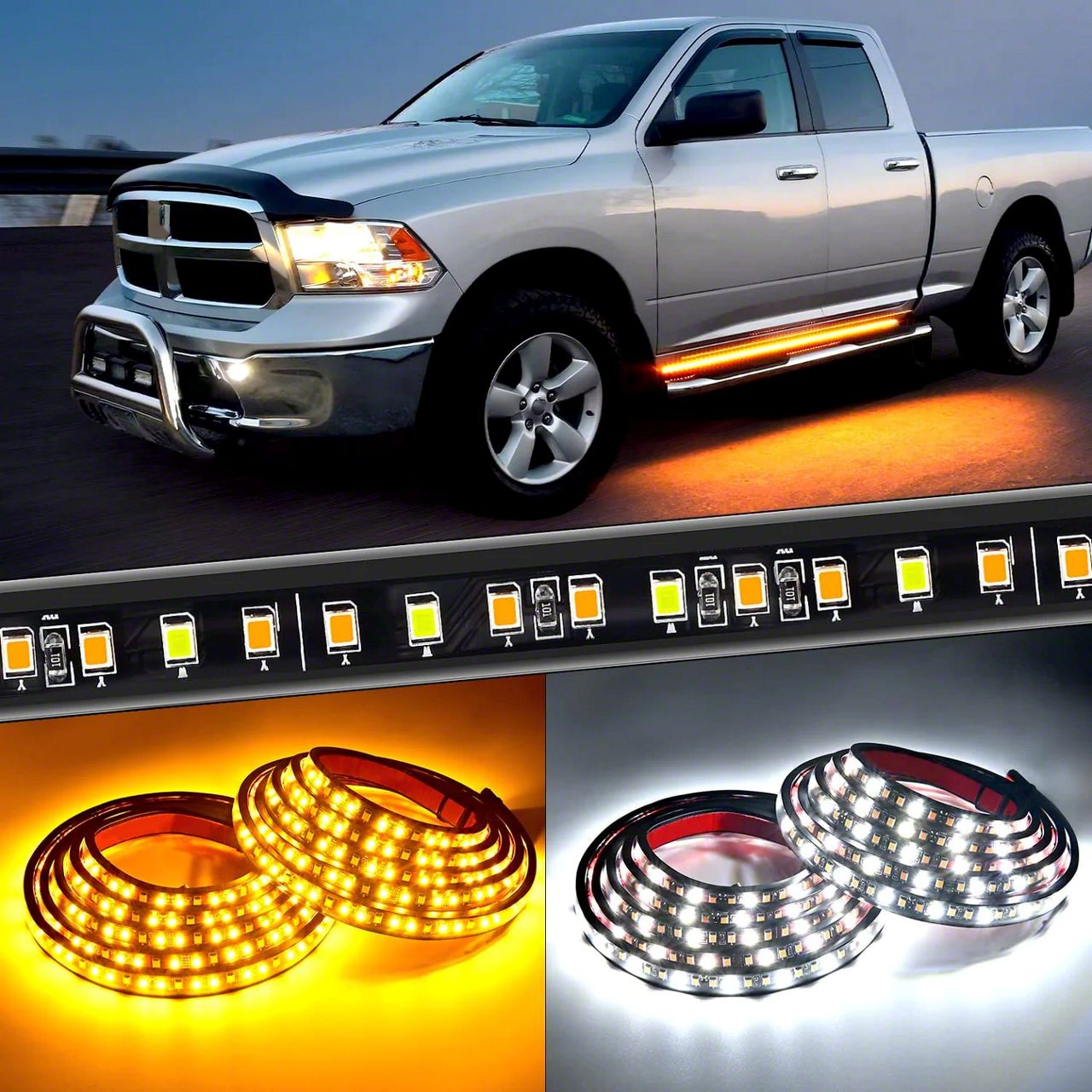 Silverado 3500 70-Inch LED Running Board Lights (Universal; Some ... Silverado 3500 70-Inch LED Running Board Lights (Universal; Some ...