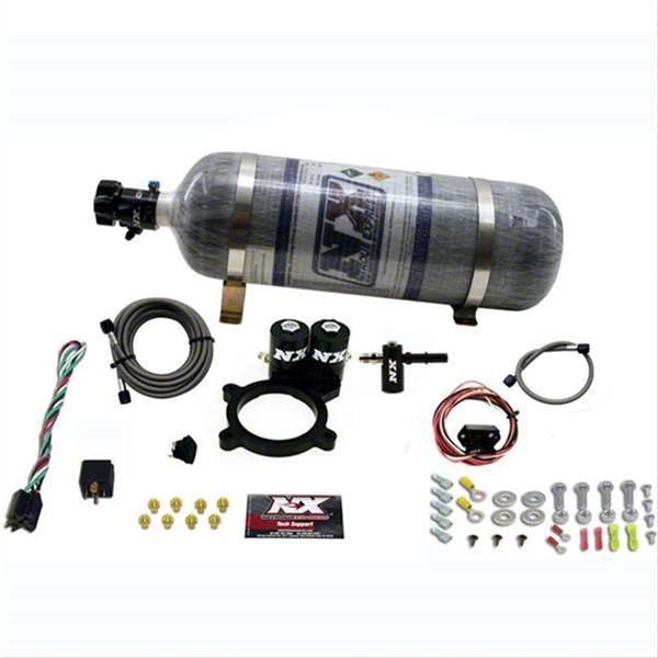 Nitrous Express Silverado 1500 Truck Nitrous Plate System; 12 lb ...