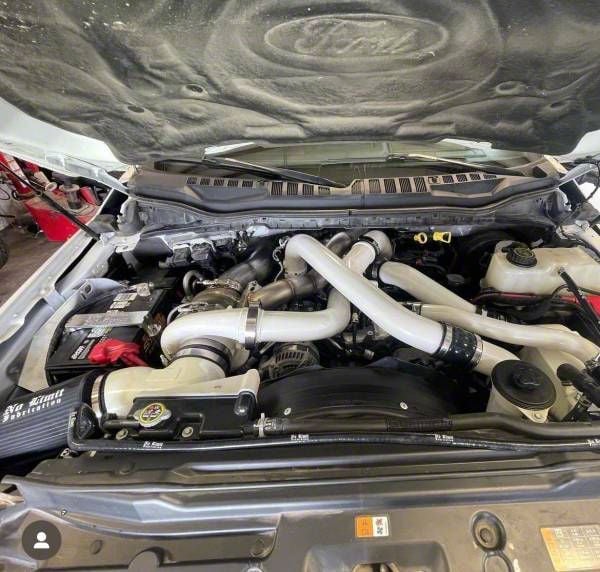F-250 Super Duty Compound Turbo Kit with Precision Ball Bearing; 85 ...