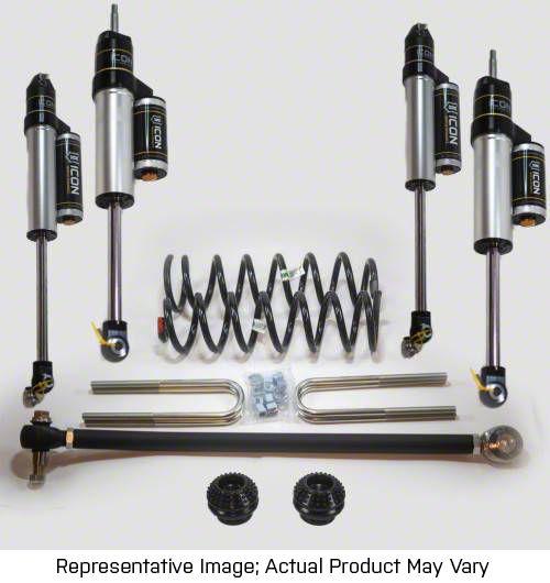 F-250 Super Duty Reverse Level Kit with ICON Vehicle Dynamics 2.0 ...