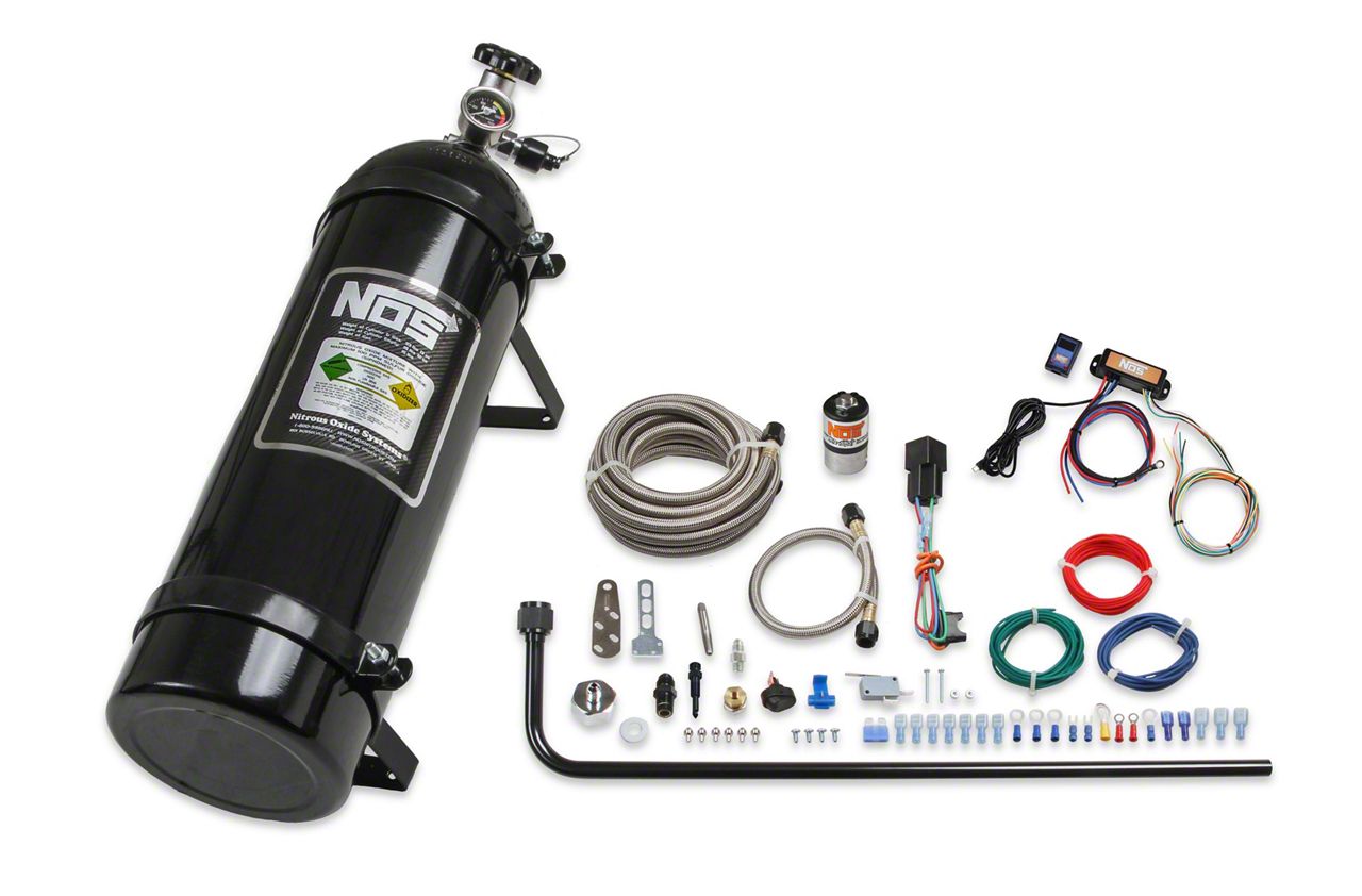 NOS F-250 Super Duty Diesel Nitrous System; 15 lb. Black Bottle; 2 ...