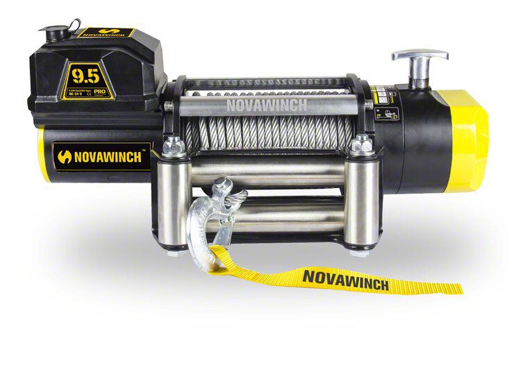 Novawinch Ranger PRO 9,500 lb. Winch 701001068581 (Universal; Some ...