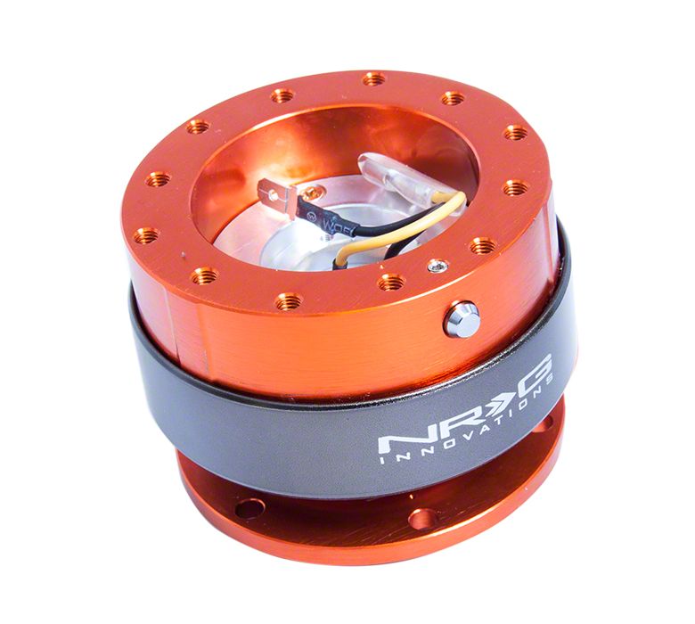 NRG Innovations RAM 2500 2.0 Steering Wheel Hub Quick Release; Orange ...