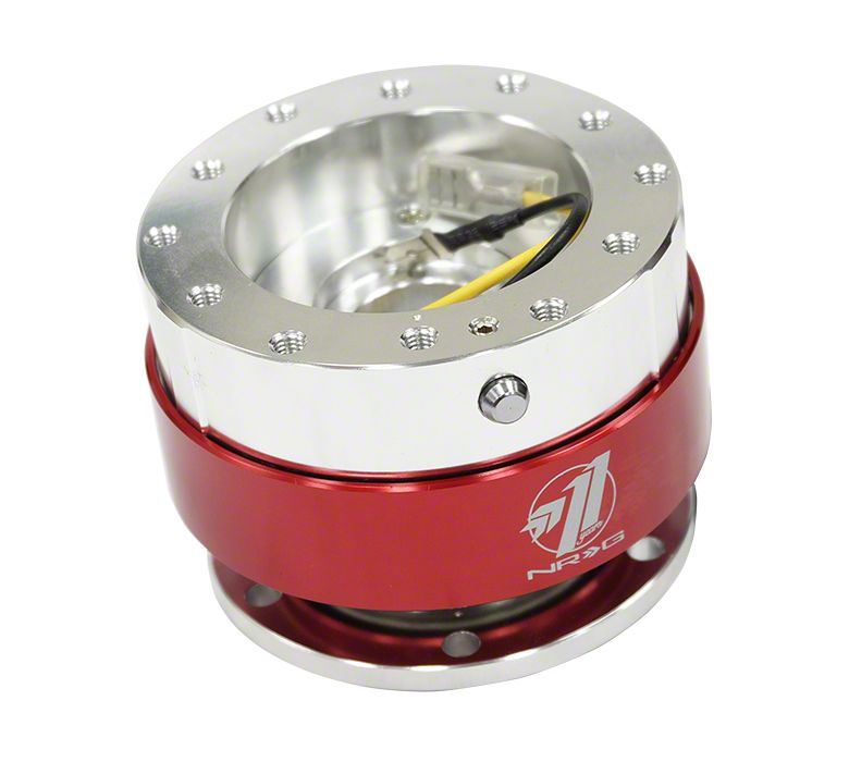 NRG Innovations Ranger 1.0 Steering Wheel Hub Quick Release; Black with ...