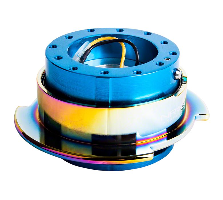 NRG Innovations Ranger 2.5 Steering Wheel Quick Release; New Blue Body ...