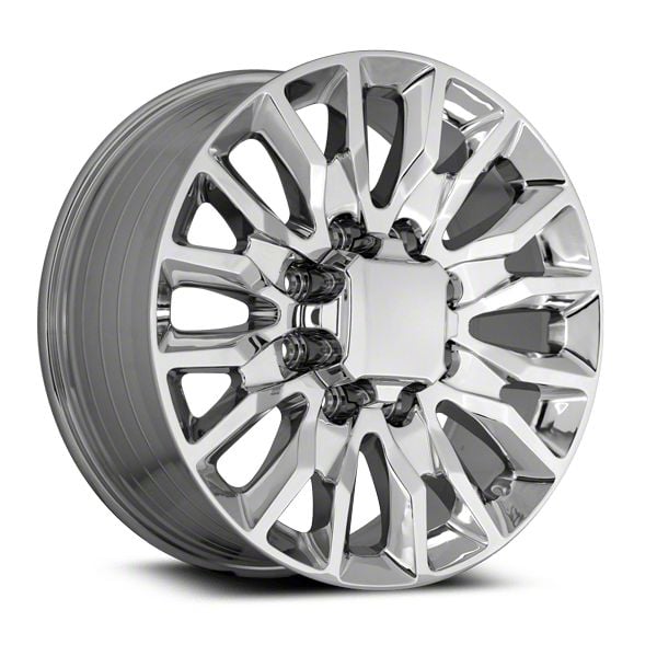 OE Concept Sierra 3500 Silverado HD Replica Chrome 8-Lug Wheel; 20x8.5 ...