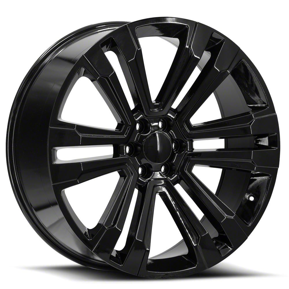 OE Revolution RAM 1500 G-10 Gloss Black and Machined 6-Lug Wheel; 26x10; 31mm Offset G10 ...