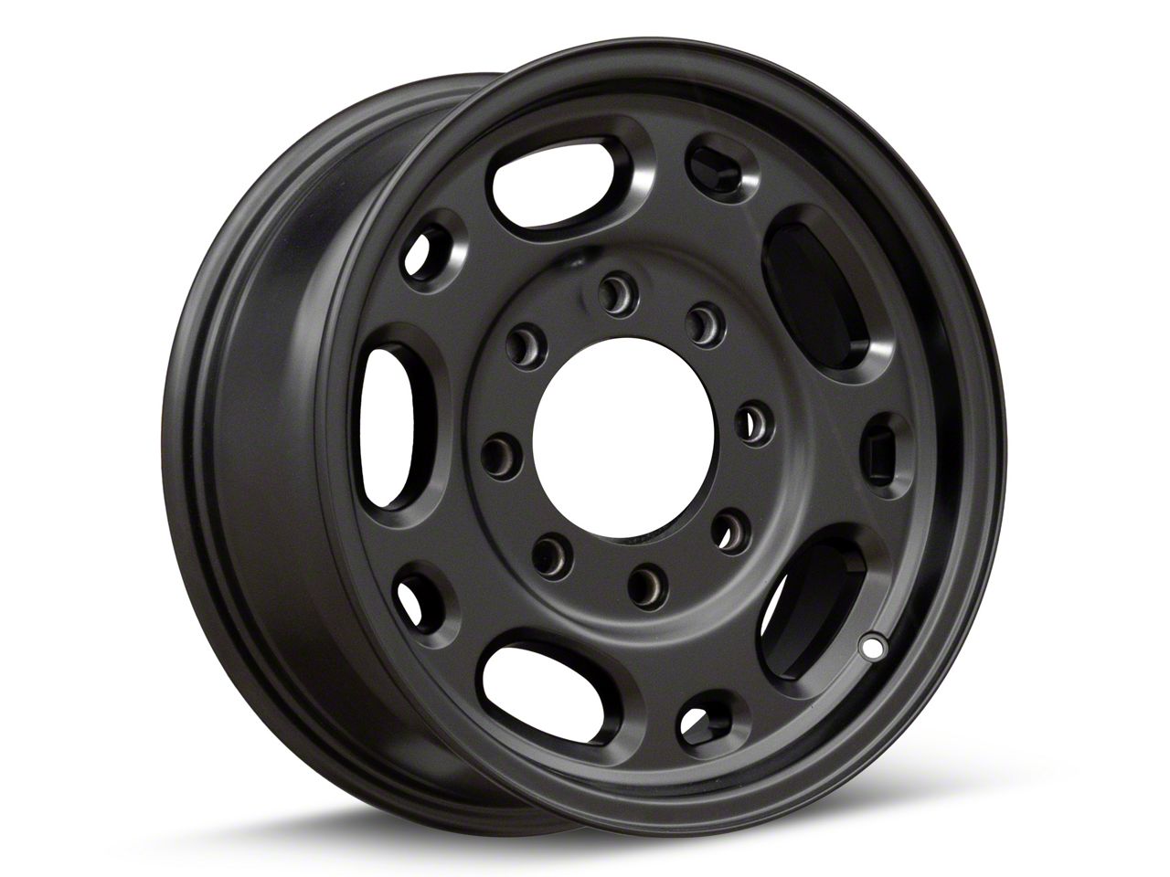 Sierra 2500 CV82 Satin Black 8-Lug Wheel; 16x6.5; 28mm Offset (01-06 ...
