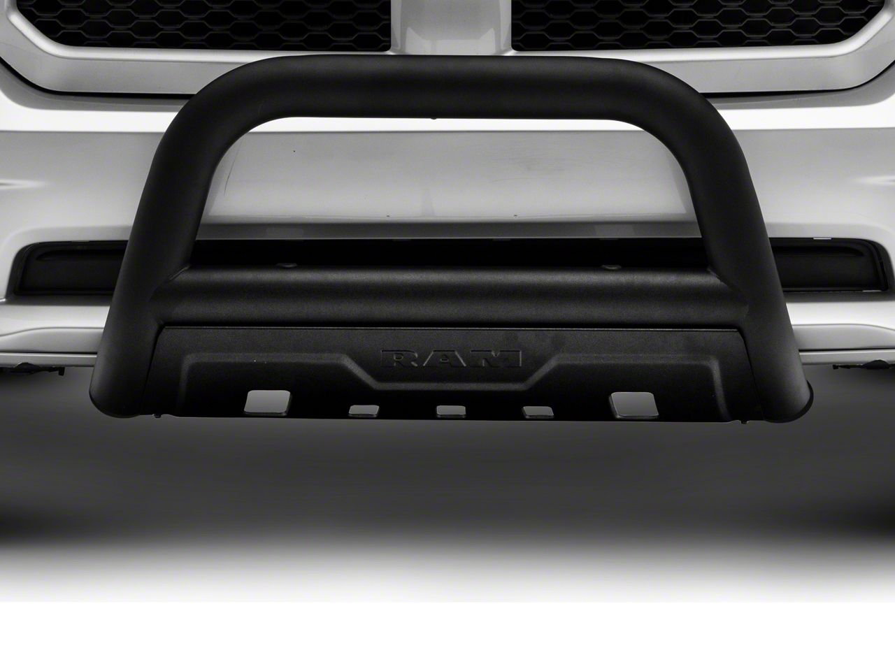 RAM Licensed by RedRock RAM 1500 3.50-Inch Oval Bull Bar with Skid ...