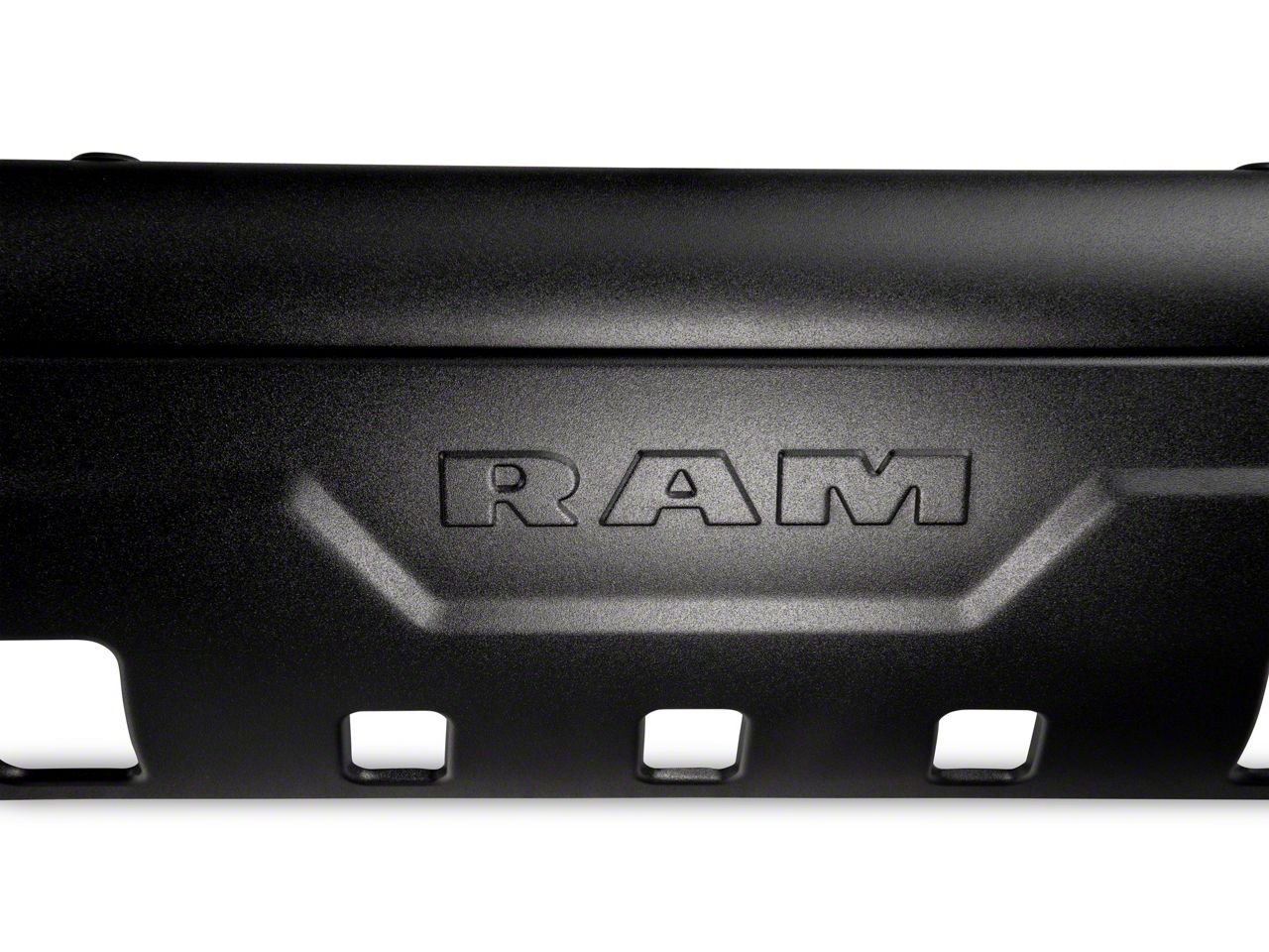 RAM Licensed by RedRock RAM 1500 3.50-Inch Oval Bull Bar with Skid ...