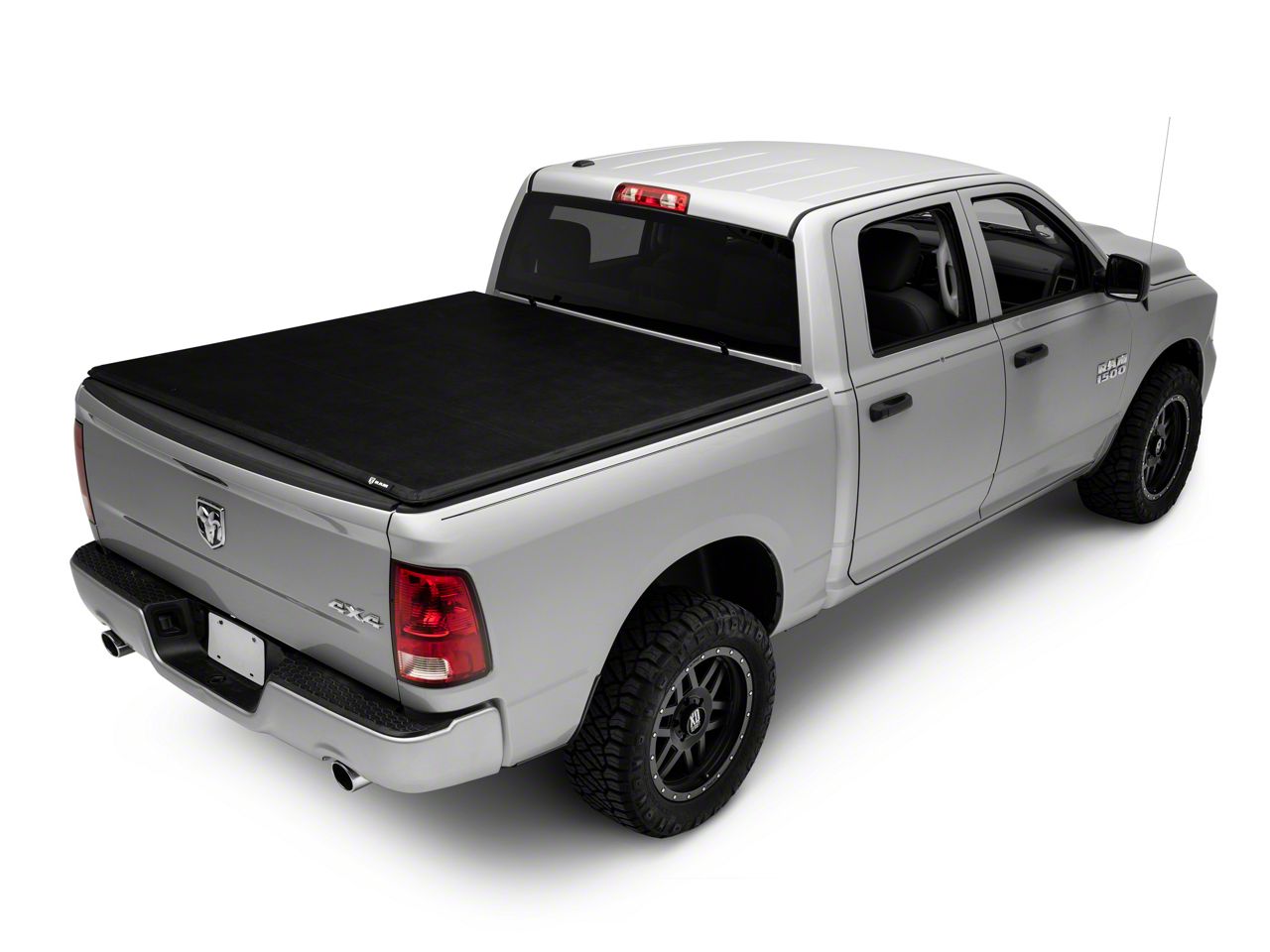 RAM Licensed by TruShield RAM 1500 EZ Hard Fold Tonneau Cover R134395 ...