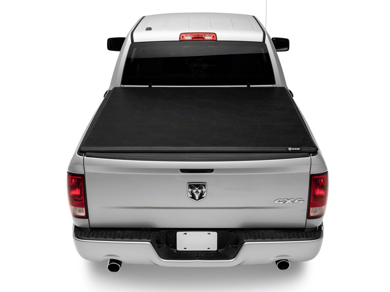 RAM Licensed by TruShield RAM 1500 EZ Hard Fold Tonneau Cover R134395 ...