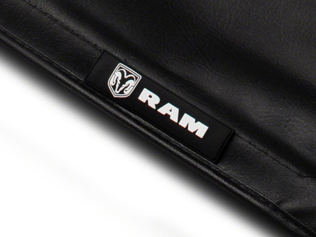 RAM Licensed by TruShield RAM 1500 Locking Roll-Up Tonneau Cover ...