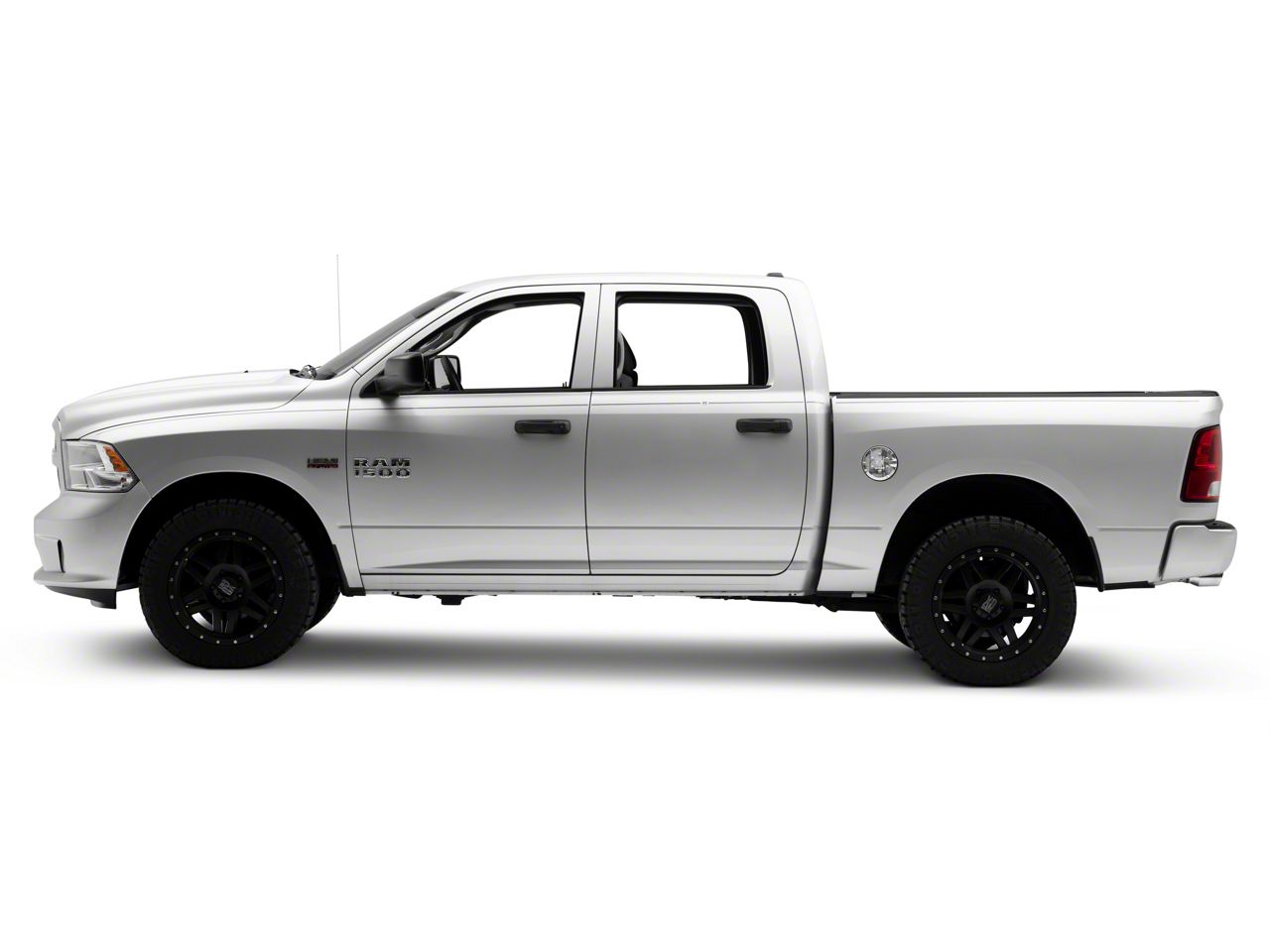 RAM Licensed by RedRock RAM 1500 Fuel Tank Door Cover; Chrome 402907 ...