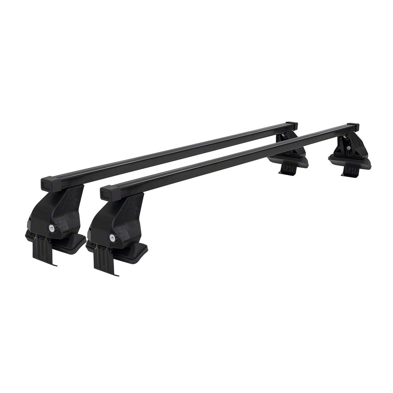 OMAC RAM 2500 Omega Smooth Roof Rack Cross Bars; Black U026721 (10-18 ...