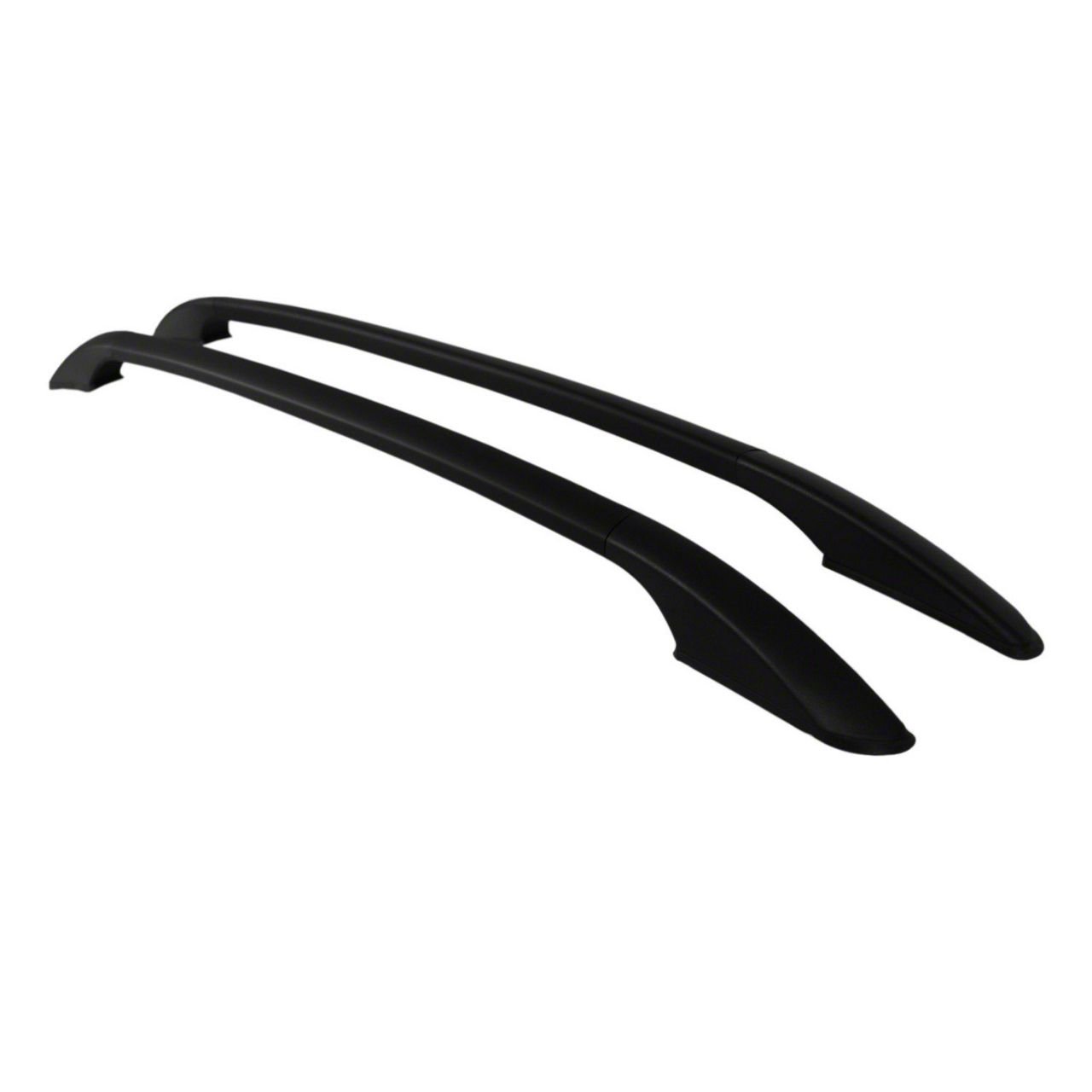 OMAC Ranger Roof Rack Side Rails; Black U012871 (19-23 Ranger SuperCrew ...