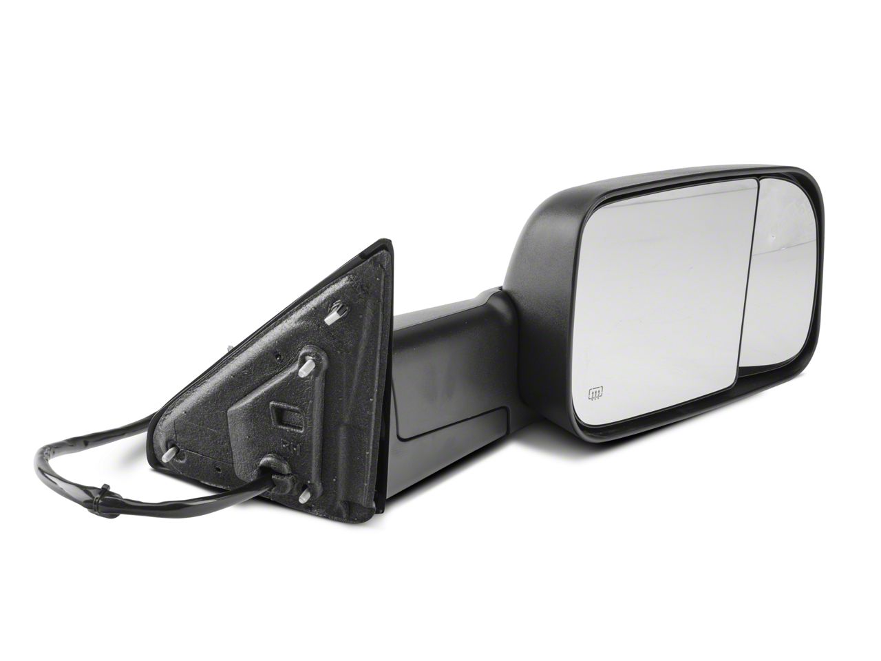 OPR RAM Powered Heated Power Folding Flip-Up Towing Mirror w/ Turn ...