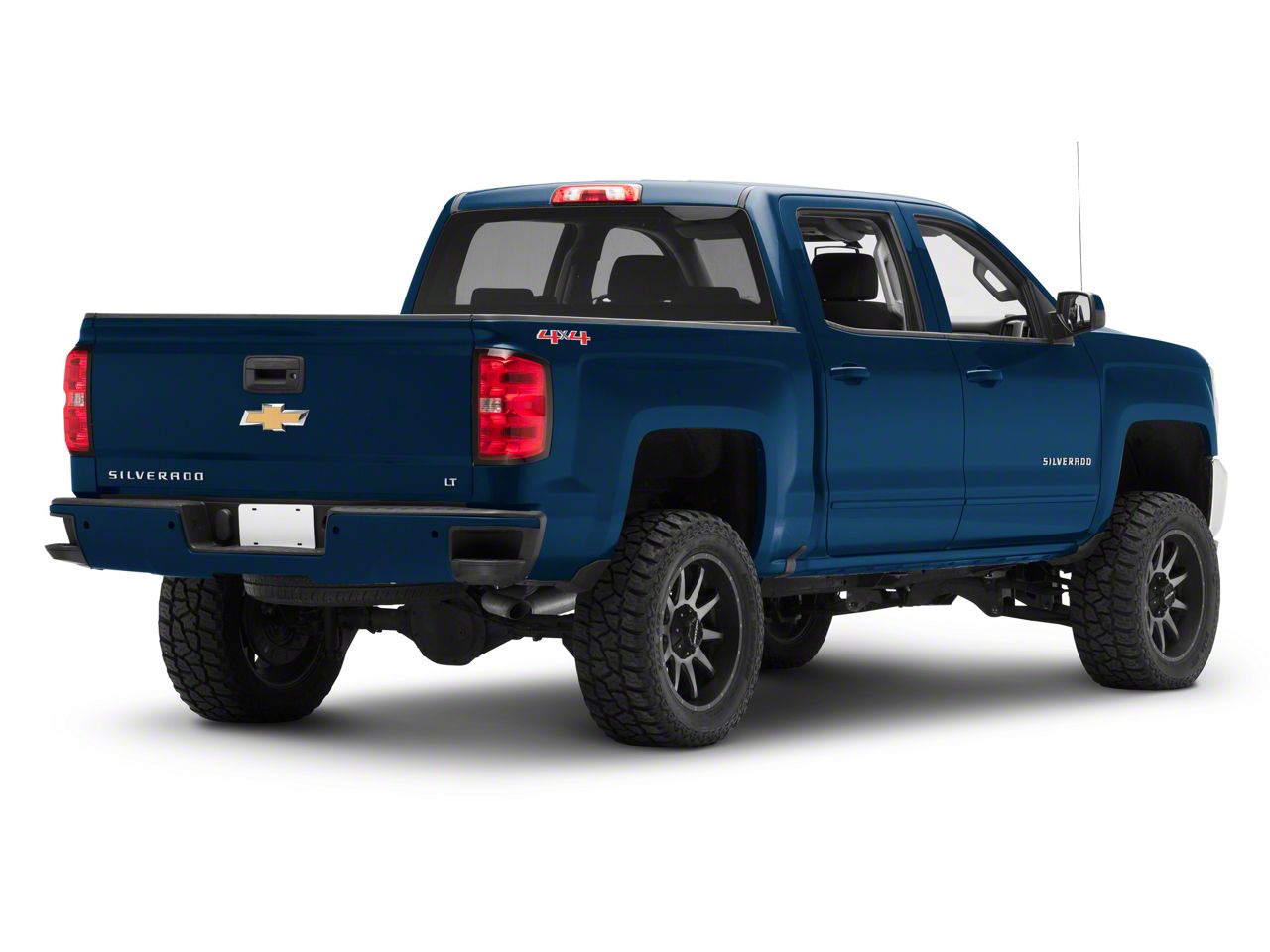 OPR Silverado 1500 OEM Style Steel Rear Bumper; Pre-Drilled for Backup ...